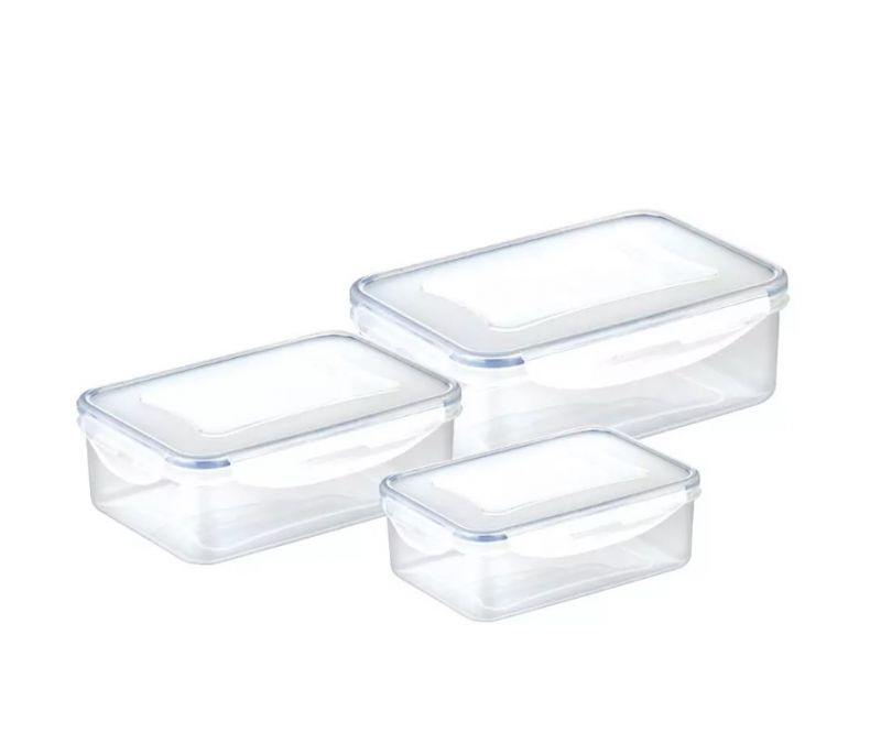 Dóza FRESHBOX 3ks, 1.0,1.5,2.5 l, obdĺžniková | Kinekus