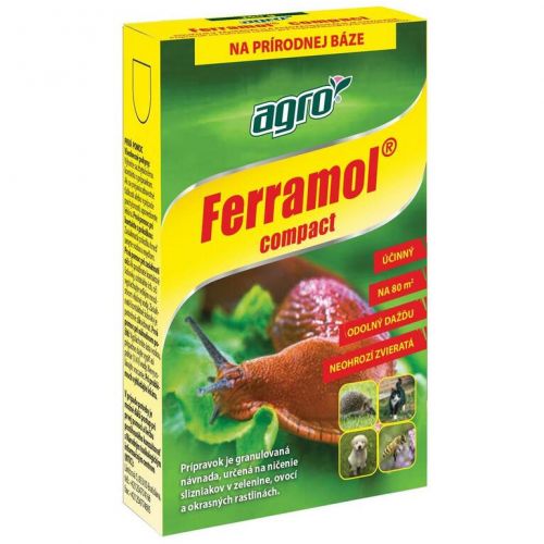 Návnada granule Ferramol Compact proti slimákom 200g | Kinekus